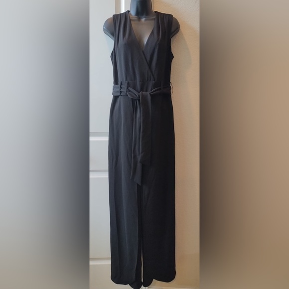 Shelby & Palmer | Pants & Jumpsuits | Shelby Palmer Tie Belt Black Wide ...